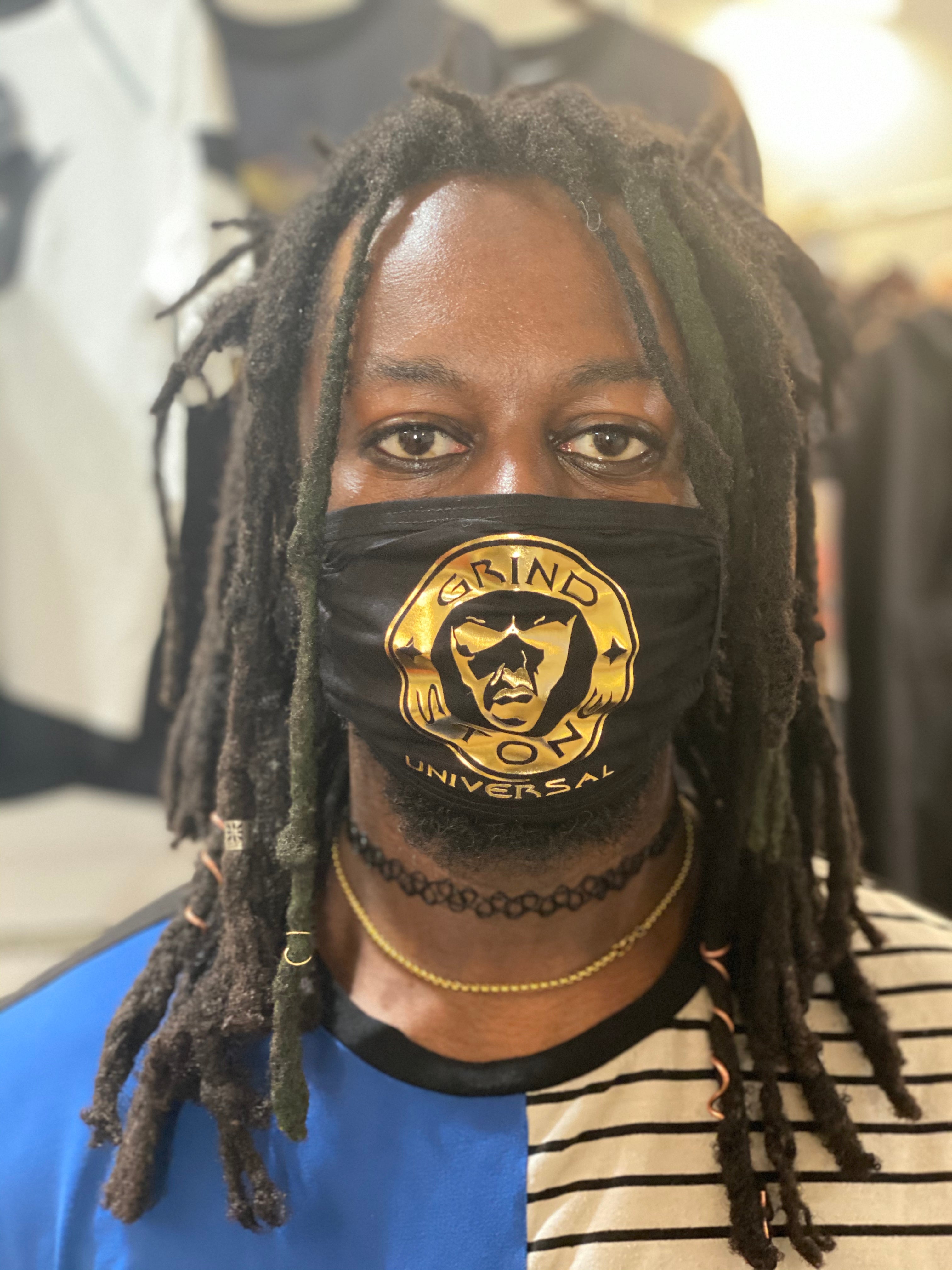 Logo face mask – Grindstone Universal
