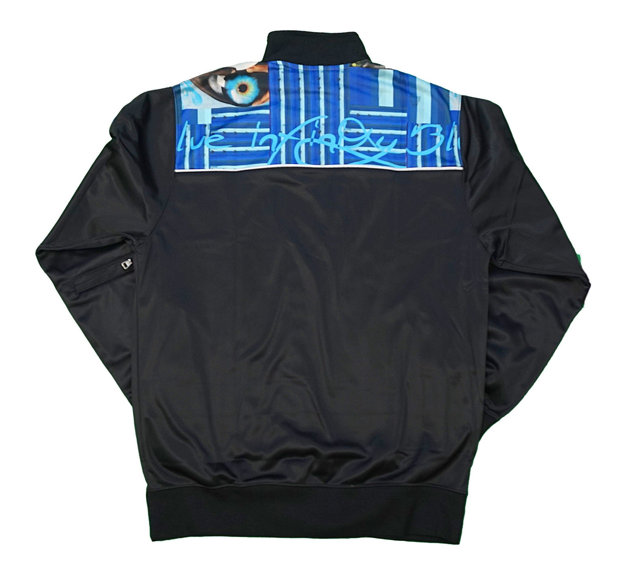 Blue Infinity Men's Sweatsuit Jacket – Grindstone Universal